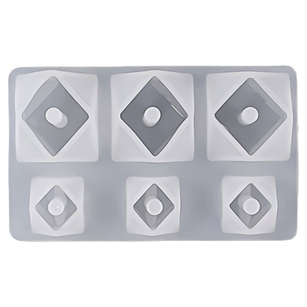Beads Mold Bead with Hole Casting Resin Mold for Beads Making Silicone ...