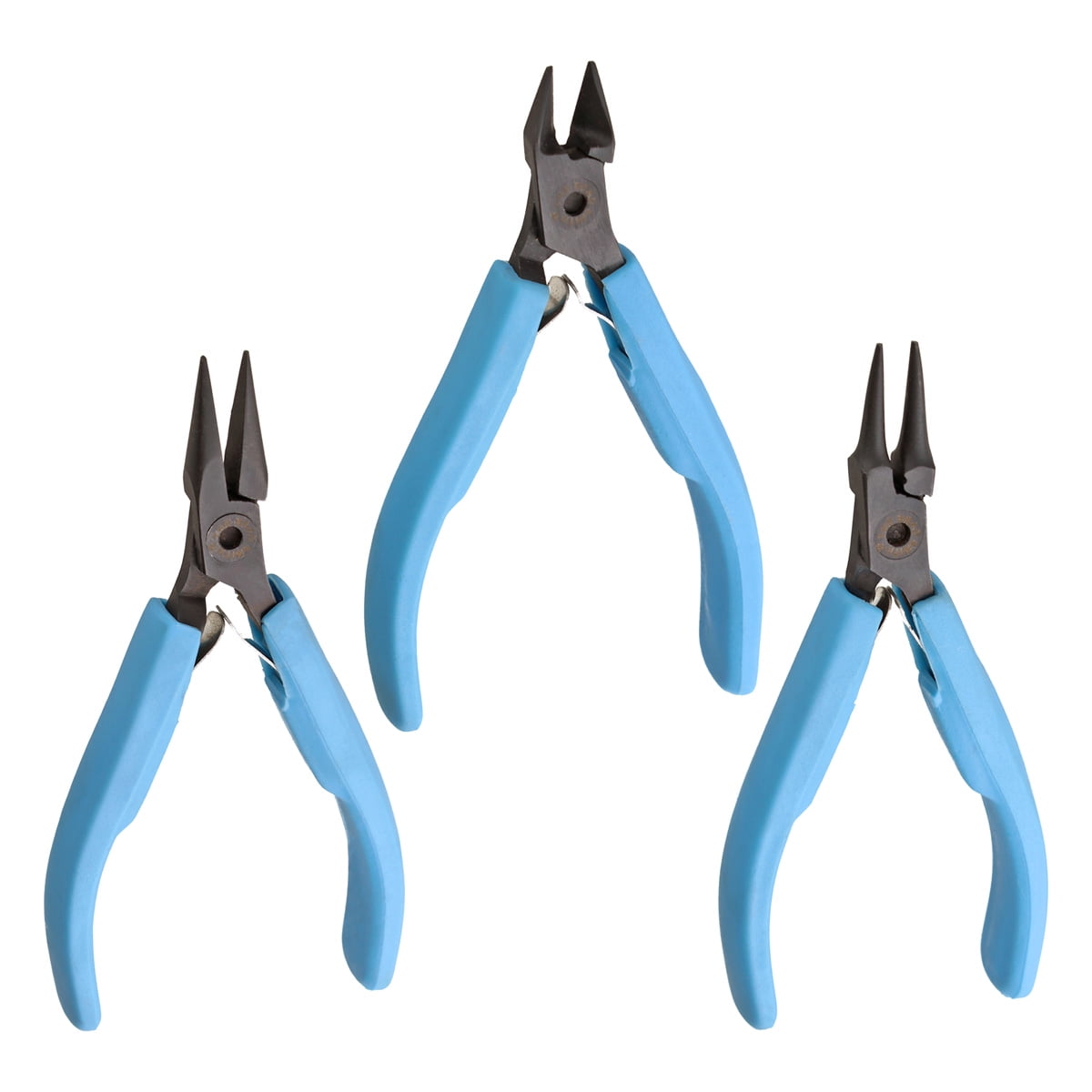 The Beadsmith 3-Piece Pliers Set – Jeweler’s Elements – Includes Chain ...
