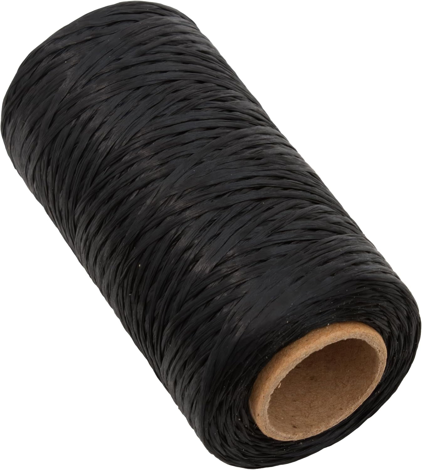 The Beadsmith Artificial Sinew – Waxed Polyester Cord, Black Color, 5 ...
