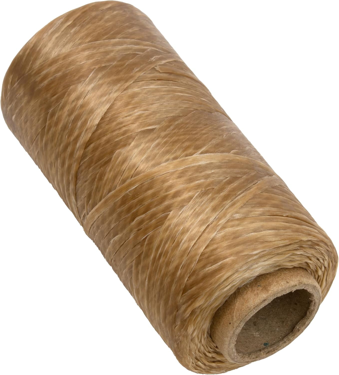The Beadsmith Artificial Sinew – Waxed Polyester Cord, Natural Color, 5 ...
