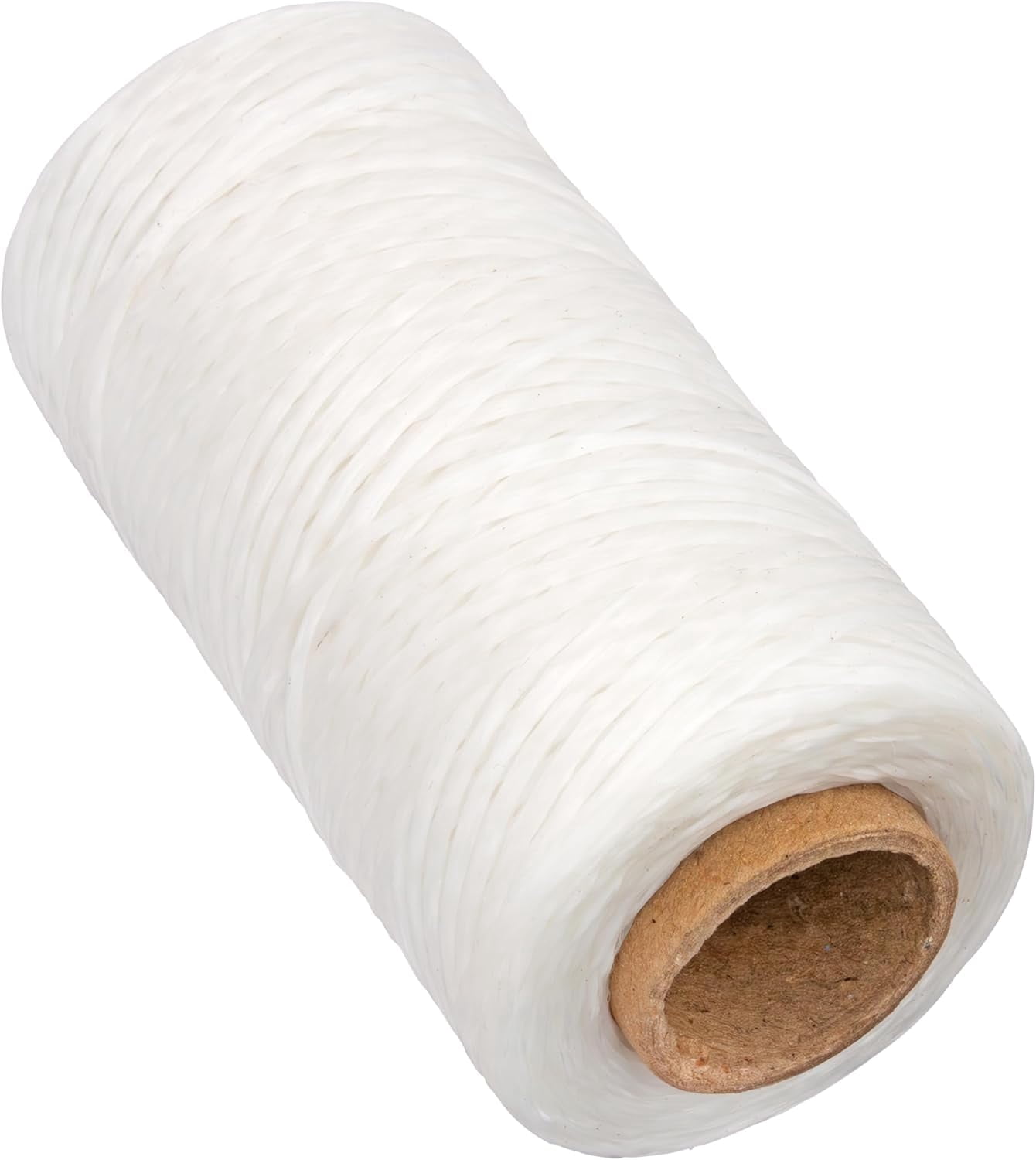 The Beadsmith Artificial Sinew – Waxed Polyester Cord, White Color, 5 ...