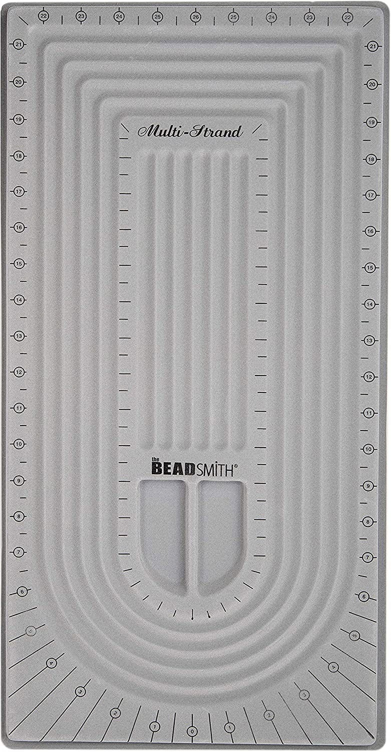 The Beadsmith Bead Board, Grey Flocked, 5 U-Shape and 6 Straight ...