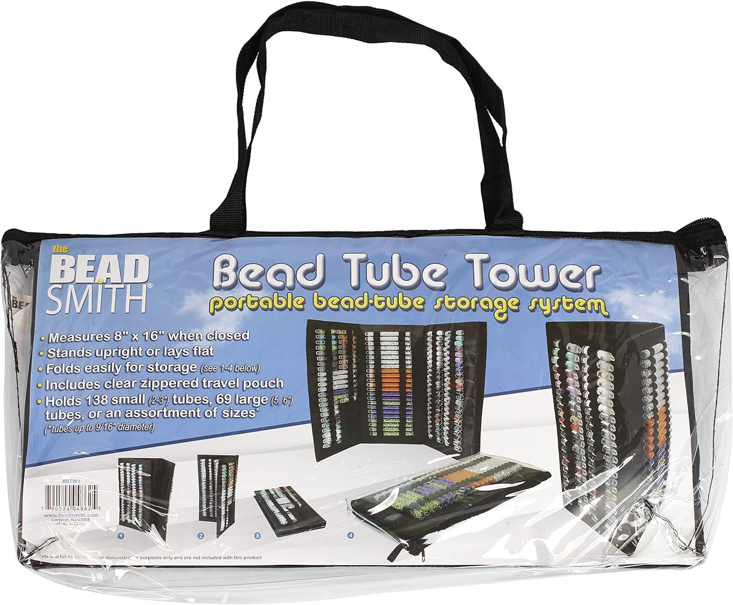 Customer reviews for The Beadsmith Bead Tube Tower - Storage Unit – 8 x ...