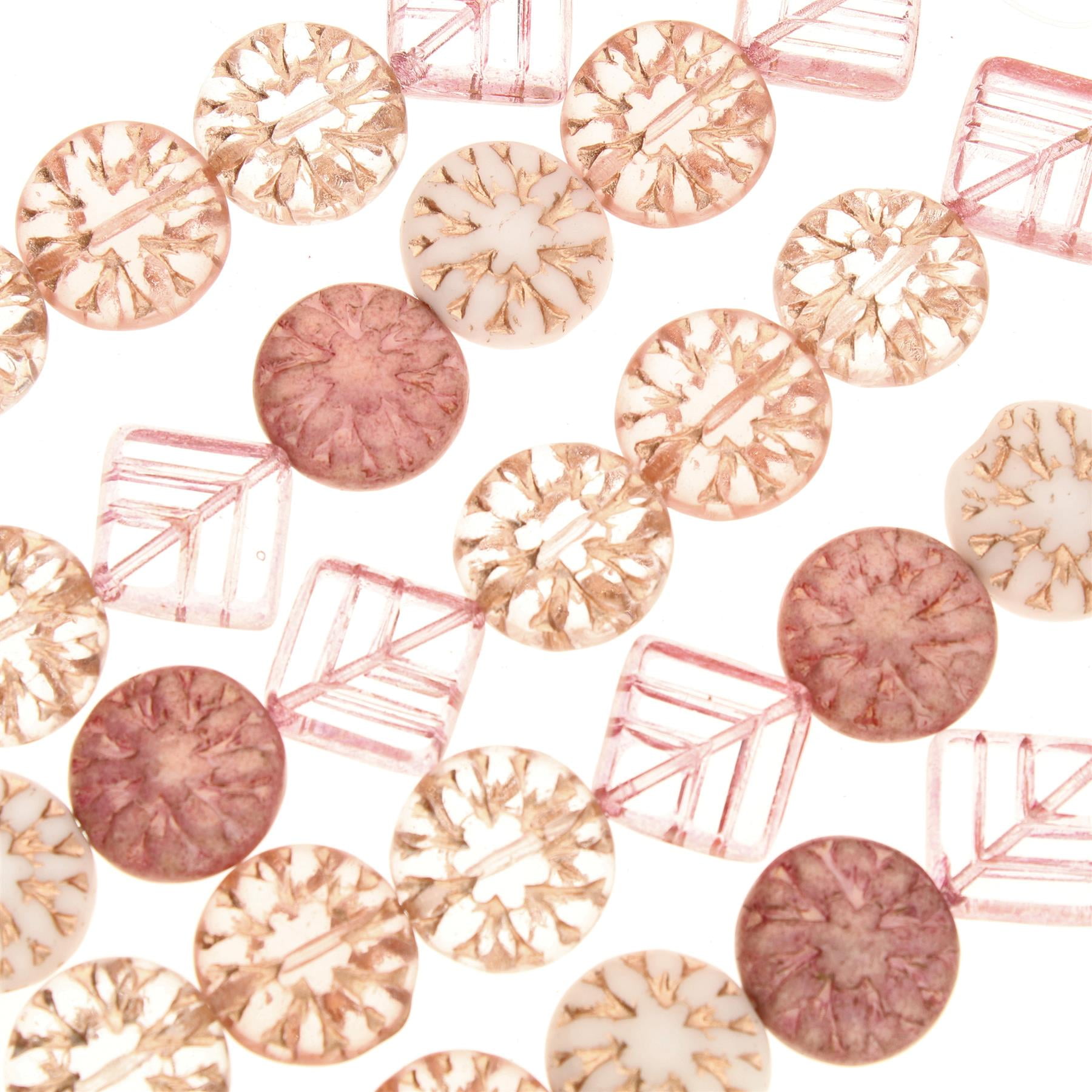 The Beadsmith Czech Glass Strands – High Quality, Pressed & Table Cut ...