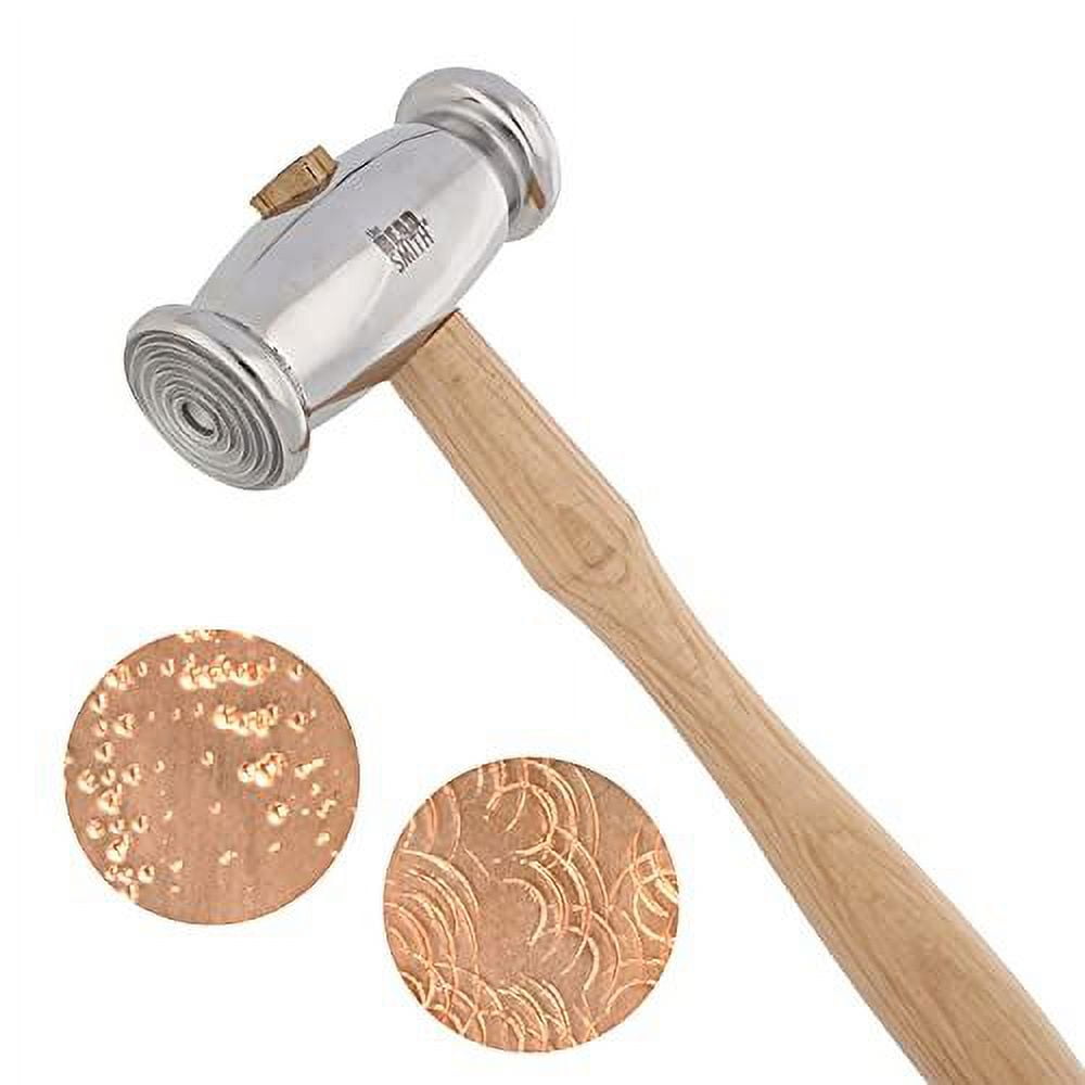 The Beadsmith Double-Faced Texture Hammer - Metal Elements – 10.5 ...