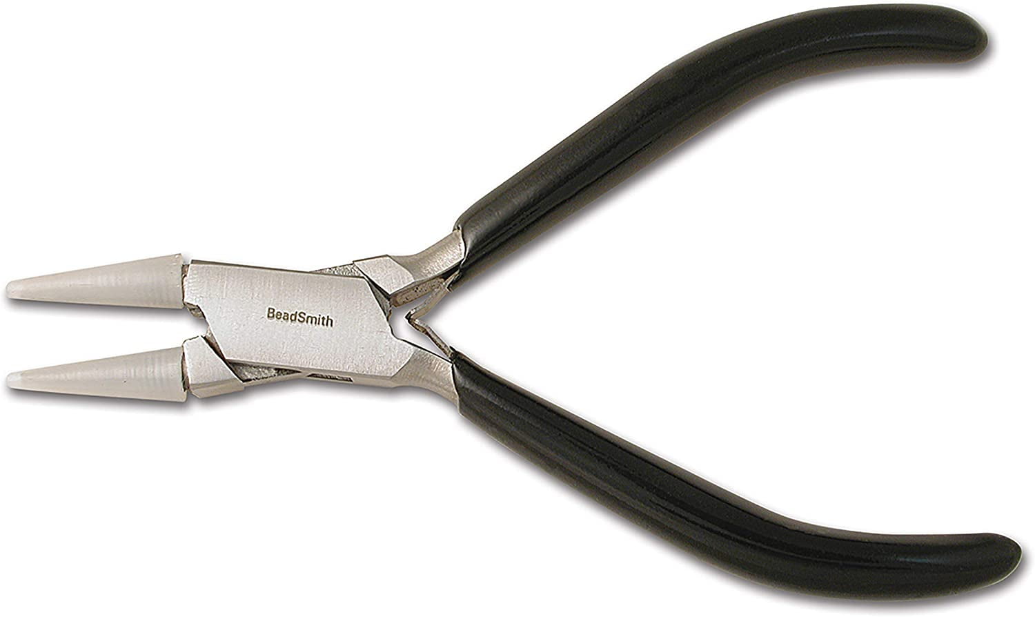 The Beadsmith Double Round Nose Nylon Jaw Pliers - 5-Inches (127mm ...