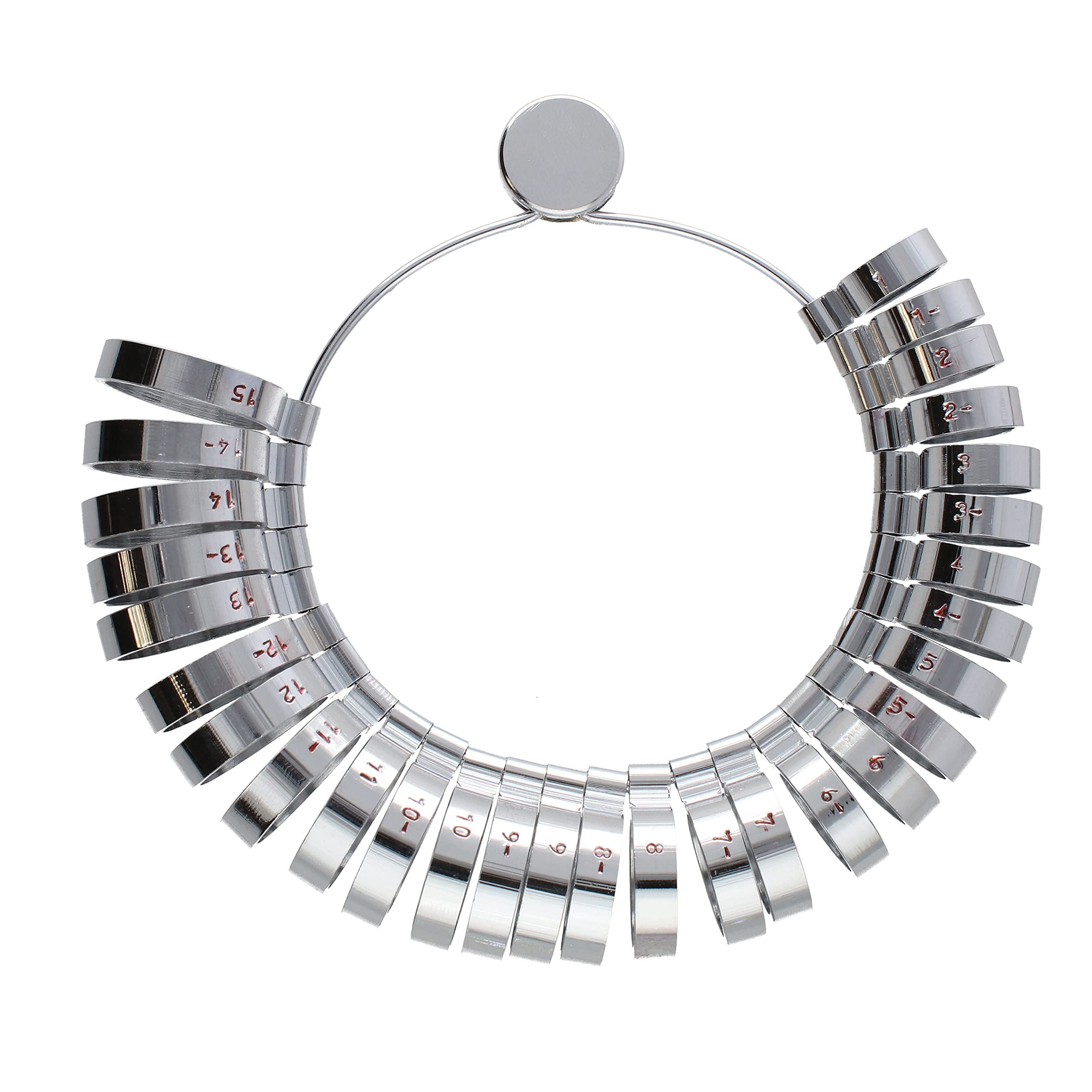 The Beadsmith Finger Gauge – U.S. Sizes: 1-15, Full and Half Sizes ...