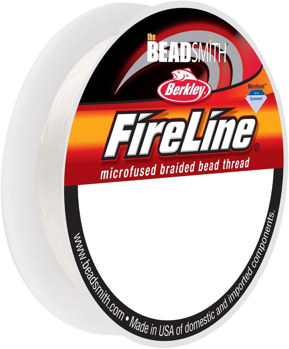 The Beadsmith Fireline by Berkley - Micro-Fused Braided Thread - 10lb ...