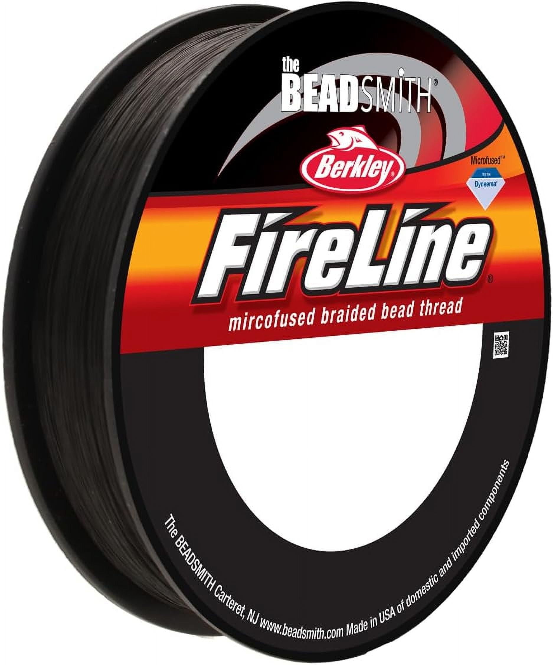 The Beadsmith Fireline by Berkley - Micro-Fused Braided Thread - 6lb ...