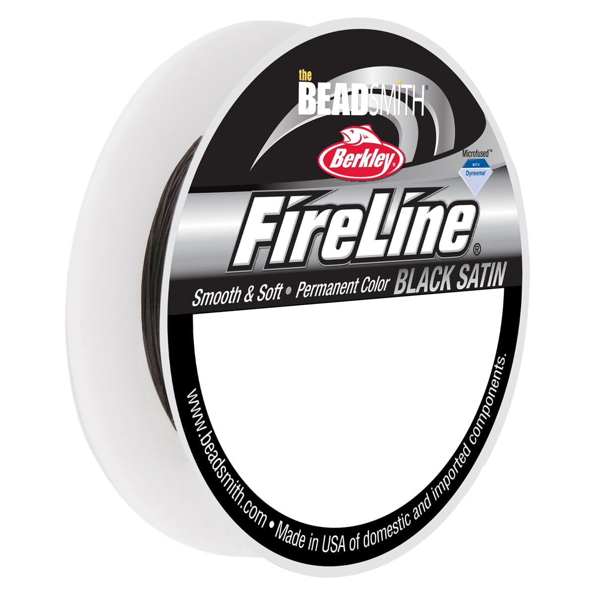 The Beadsmith Fireline by Berkley - Micro-Fused Braided Thread - 8lb ...