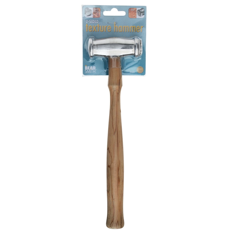 Beadsmith Hammer Metal Texturing Hammer Dots / Wide Circles - Walmart.com