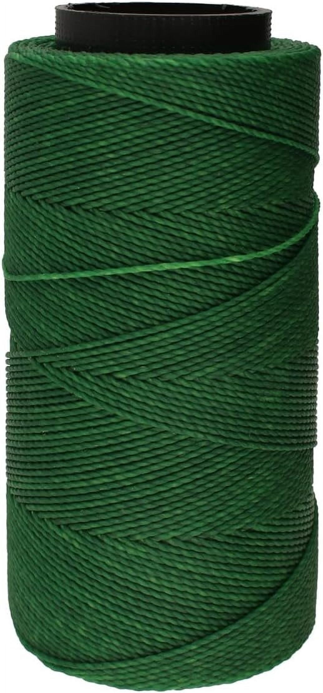 The Beadsmith Knot It Waxed Polyester Cord – Forest Green Color – 0.7mm ...