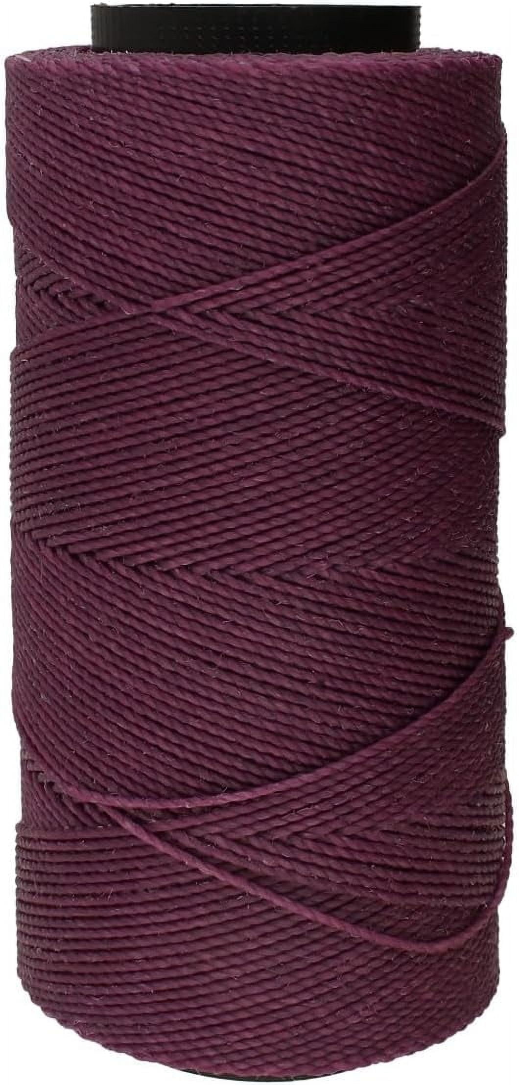 The Beadsmith Knot It Waxed Polyester Cord – Grape Color – 0.7mm ...