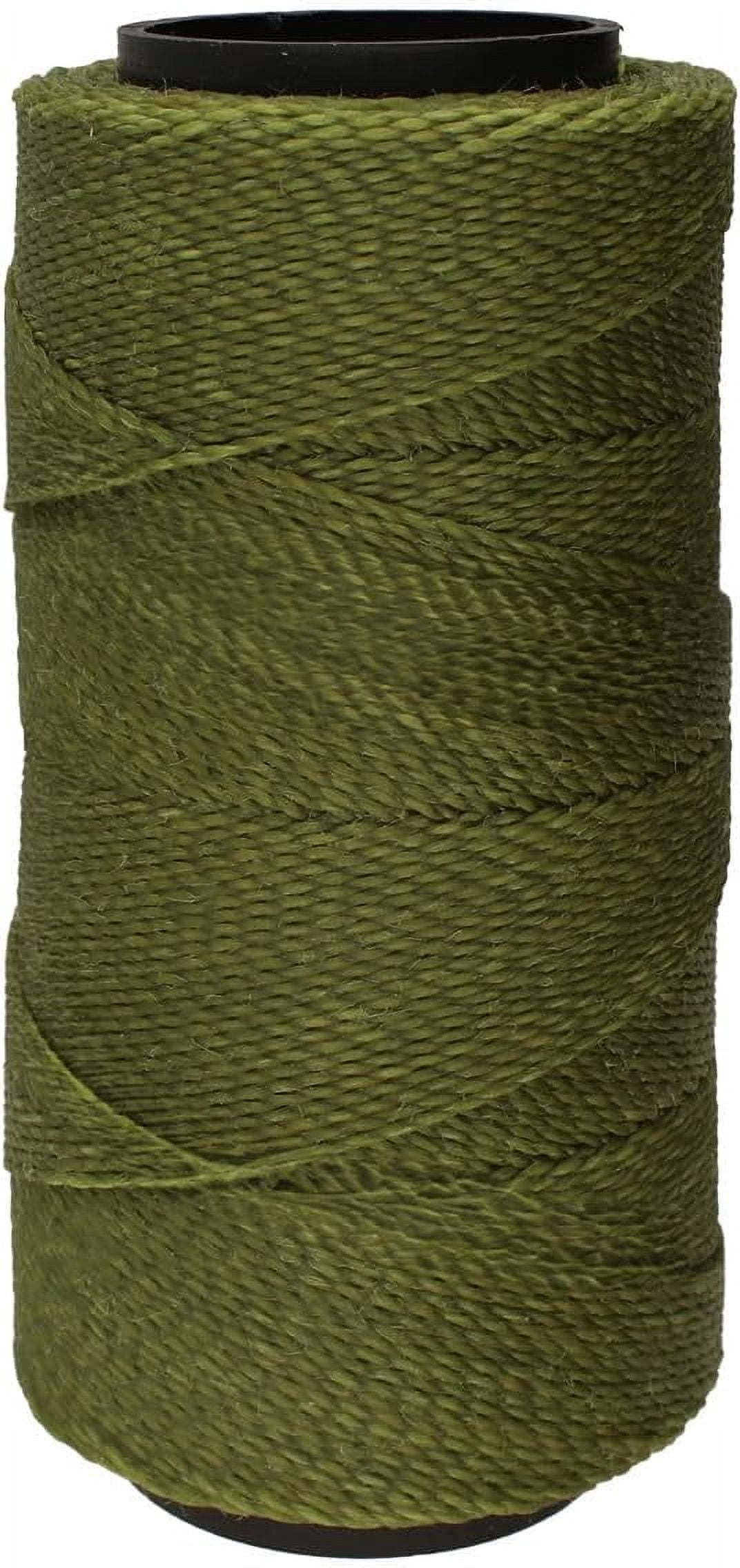 The Beadsmith Knot It Waxed Polyester Cord – Olive Color – 0.7mm ...