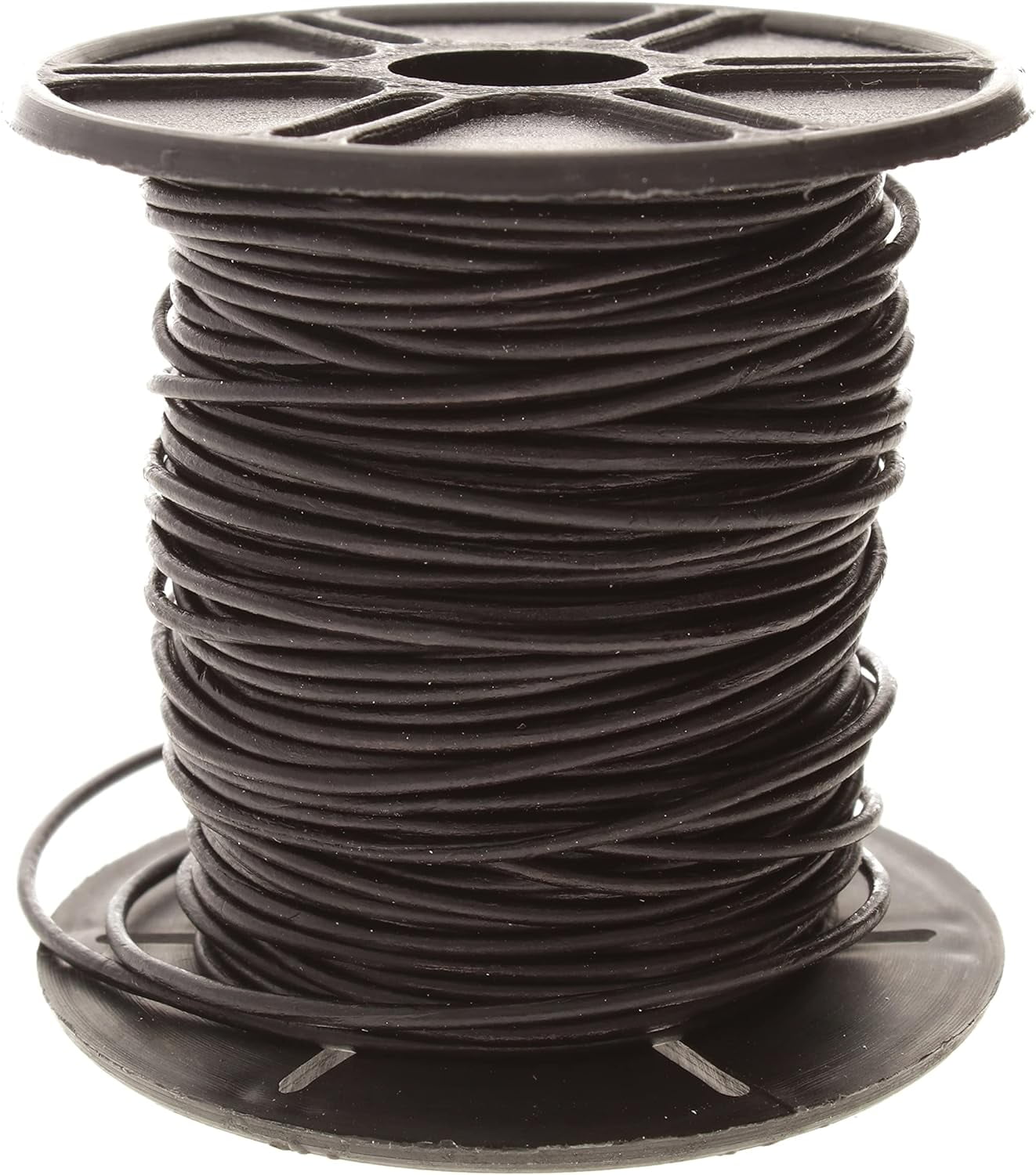 The Beadsmith Leather Cord – Dyed Antique Black – 1mm Spool – 25 Yards ...