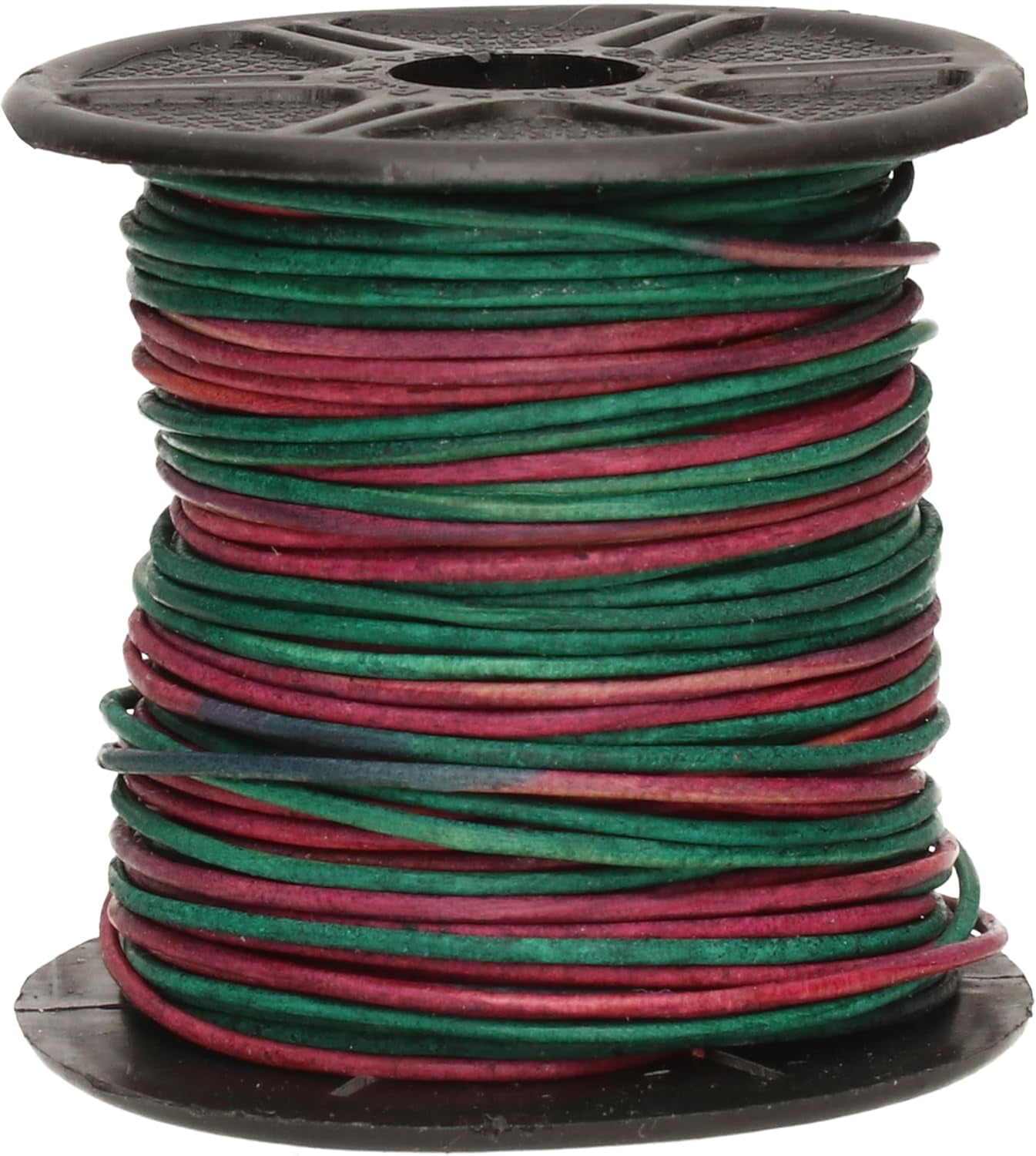 The Beadsmith Leather Cord – Gypsy Dyed Sunset – 1.5mm Spool – 25 Yards ...