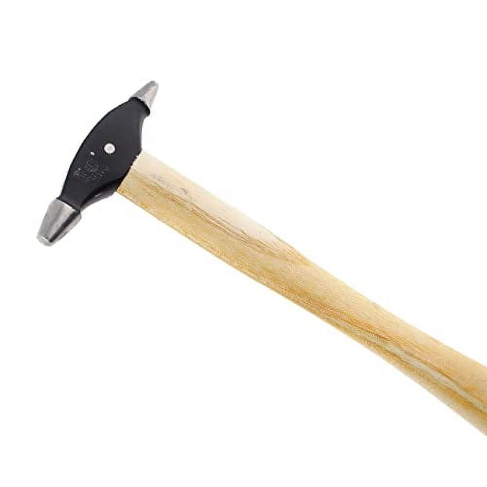 The Beadsmith Mini Embossing Hammer - 9 inches Wooden Handle, 65mm Two ...