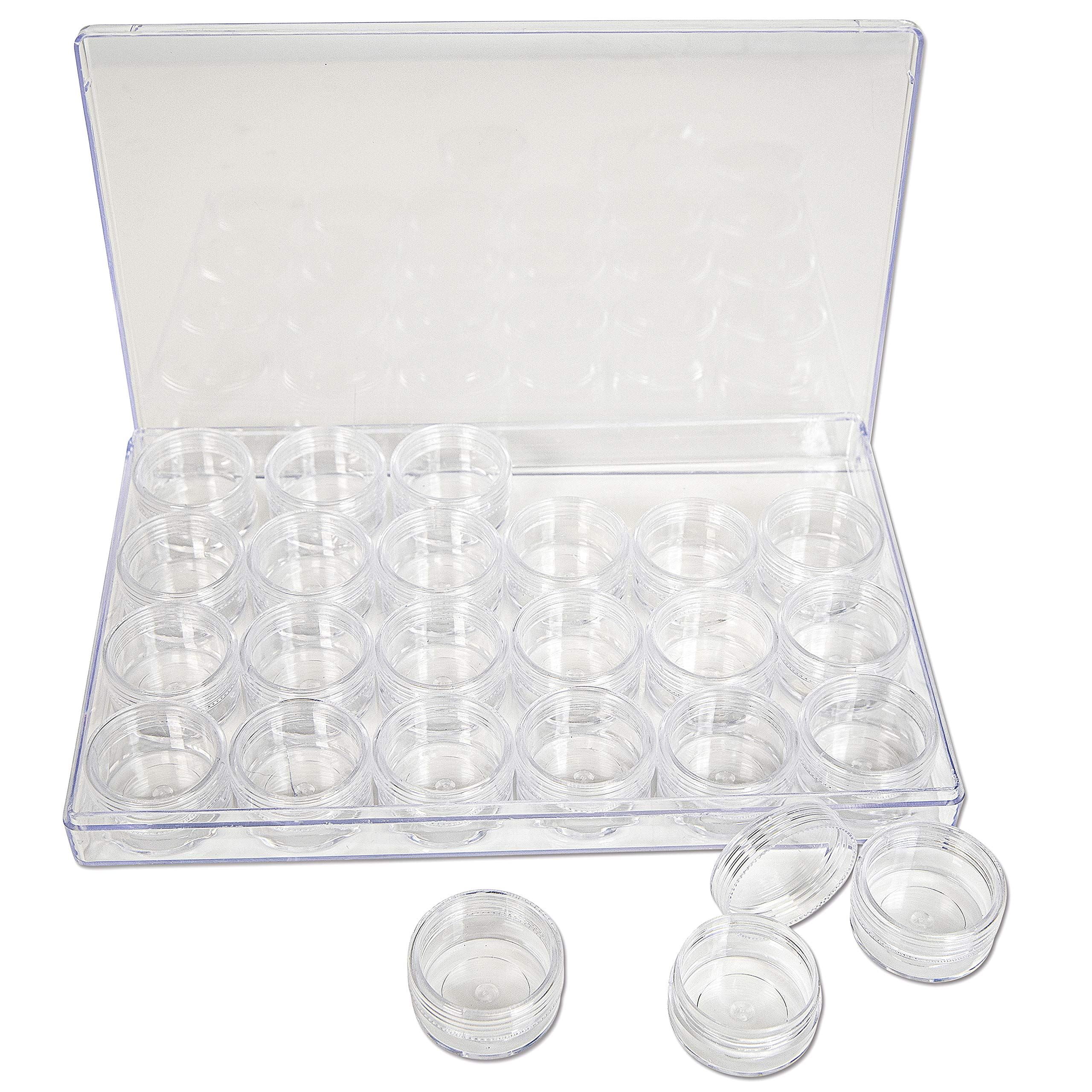 The Beadsmith Personality Case - Clear Storage Organizer Box, 9.5 x 6.4 ...