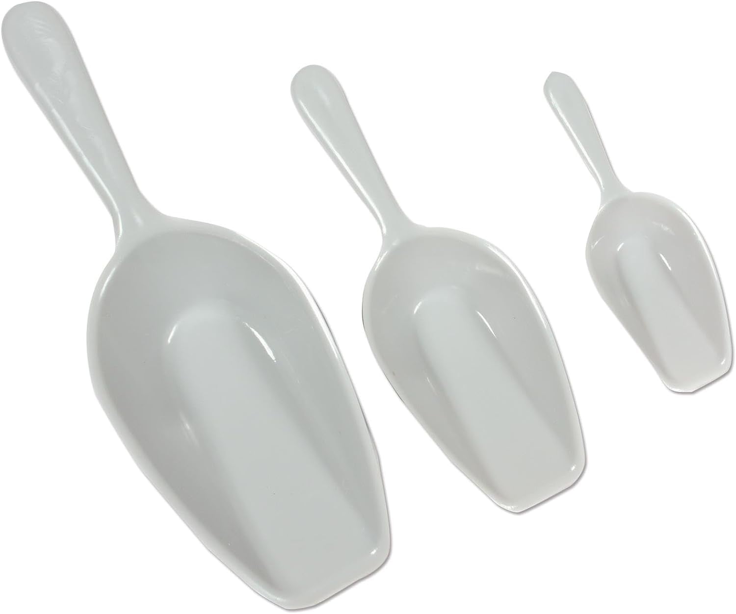 The Beadsmith Plastic Bead Scoops – Basic Elements – 3-Piece Set in ...