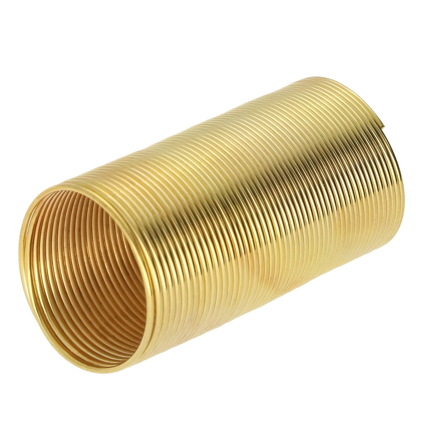 The Beadsmith Plated Memory Wire - 0.75 inches in Diameter - 48 Coils ...