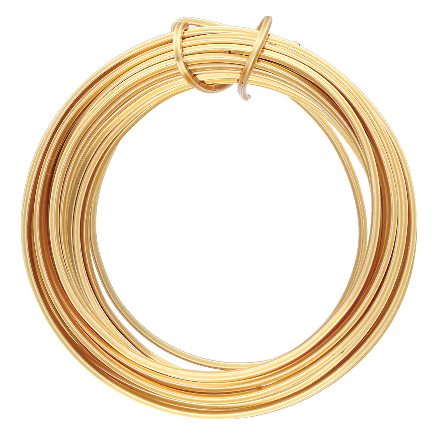 The Beadsmith Square Craft Wire - Soft Temper Beading Wire, Gold Color ...