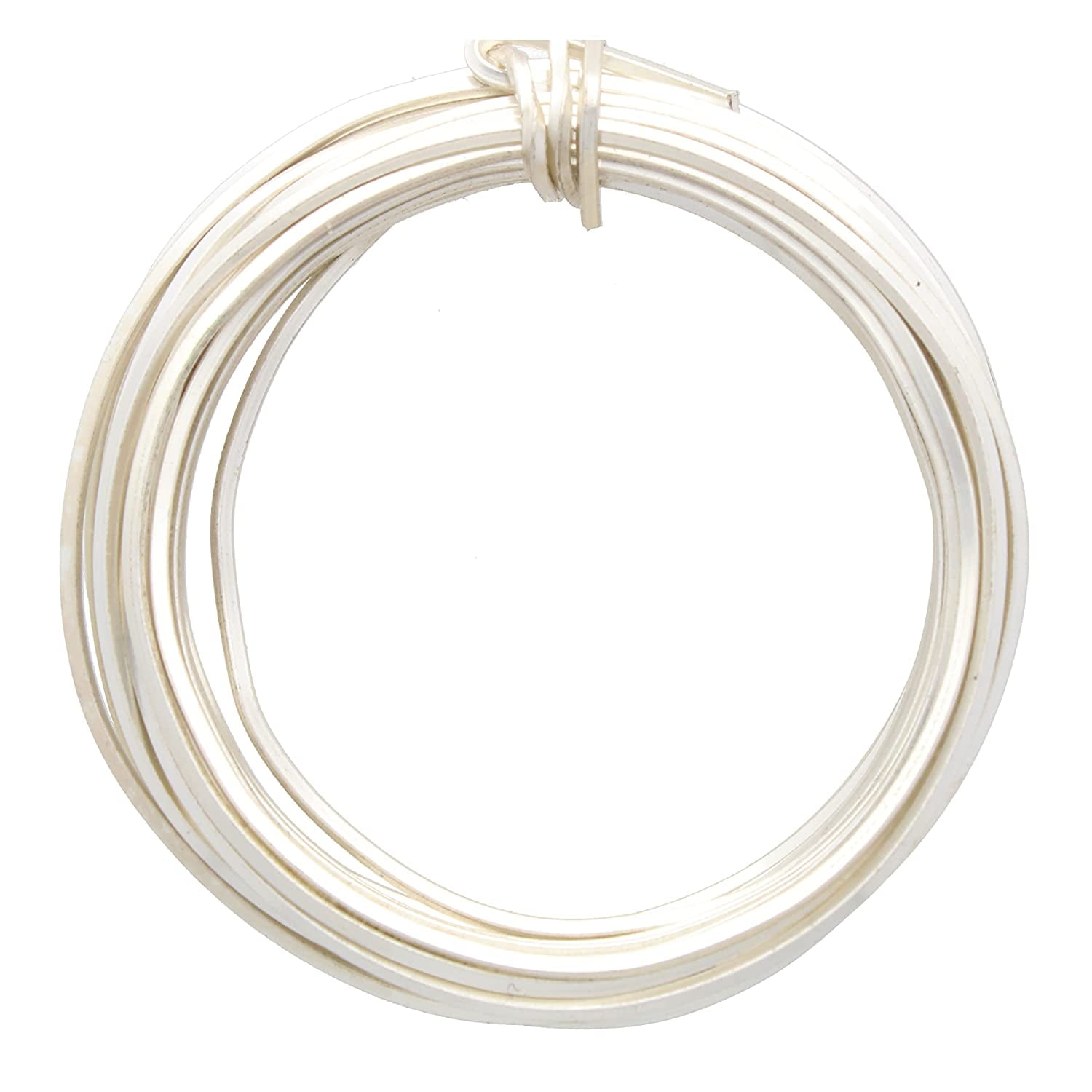 The Beadsmith Square Craft Wire - Soft Temper Beading Wire, Silver ...