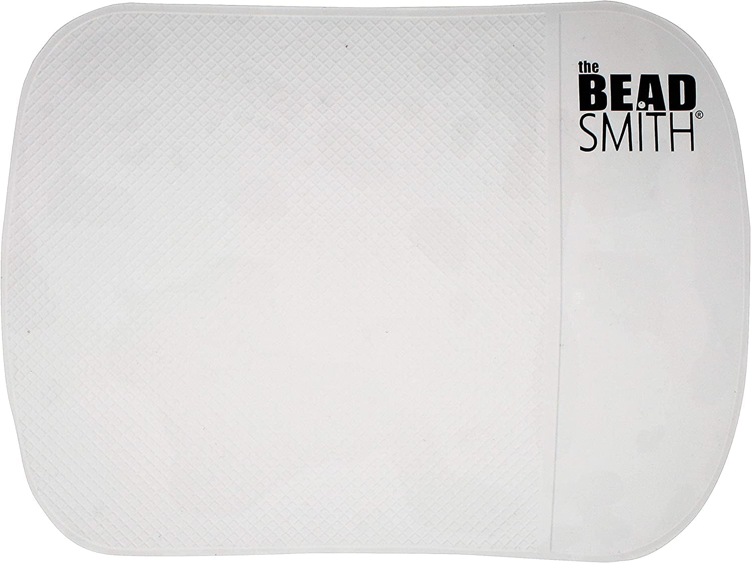 The Beadsmith Sticky Bead Mat - 7.5 x 5.5 inches, Medium Size, Clear ...