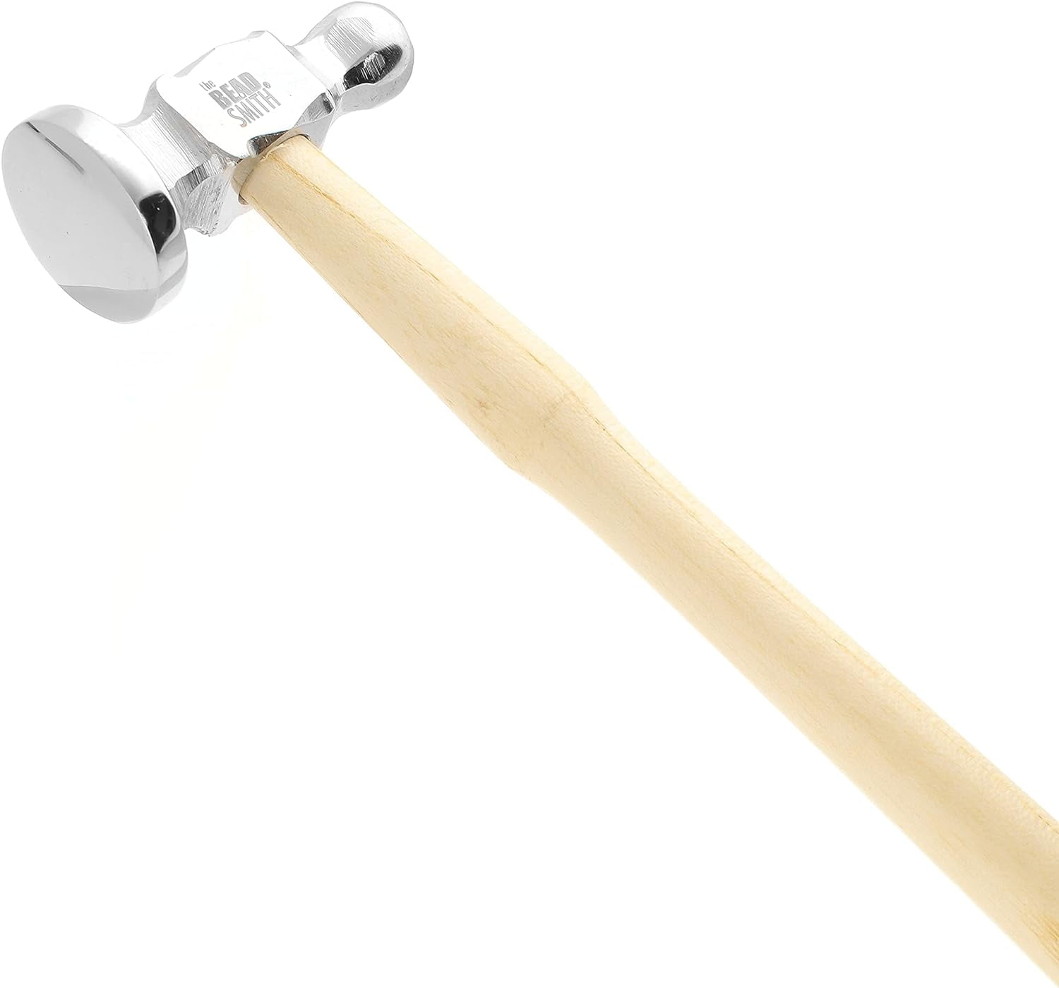 The Beadsmith Two-Sided Chasing Hammer - 10.75 Inches Wooden Handle, 2. ...