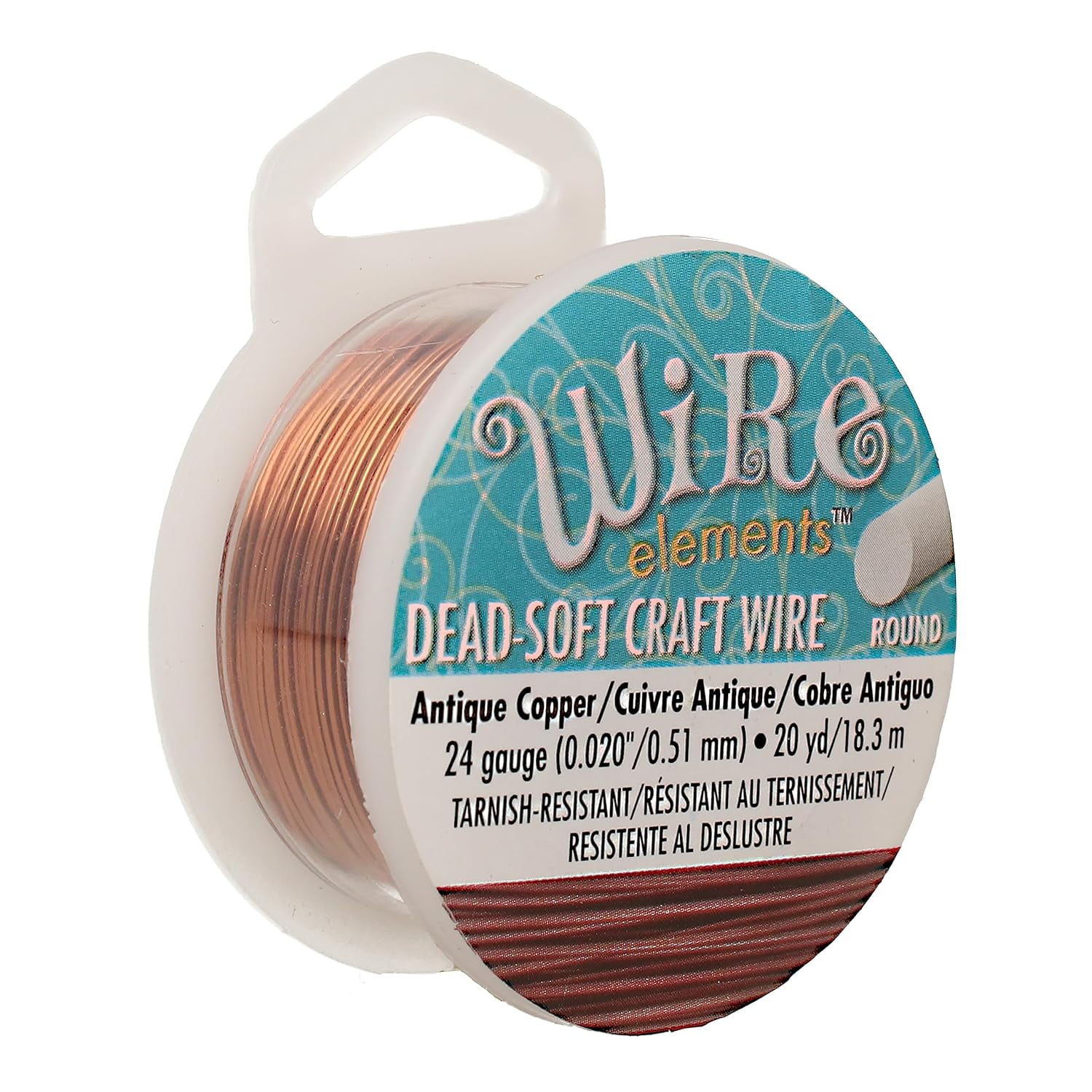 The Beadsmith Wire Elements Craft Wire - Tarnish Resistant, Soft Temper ...