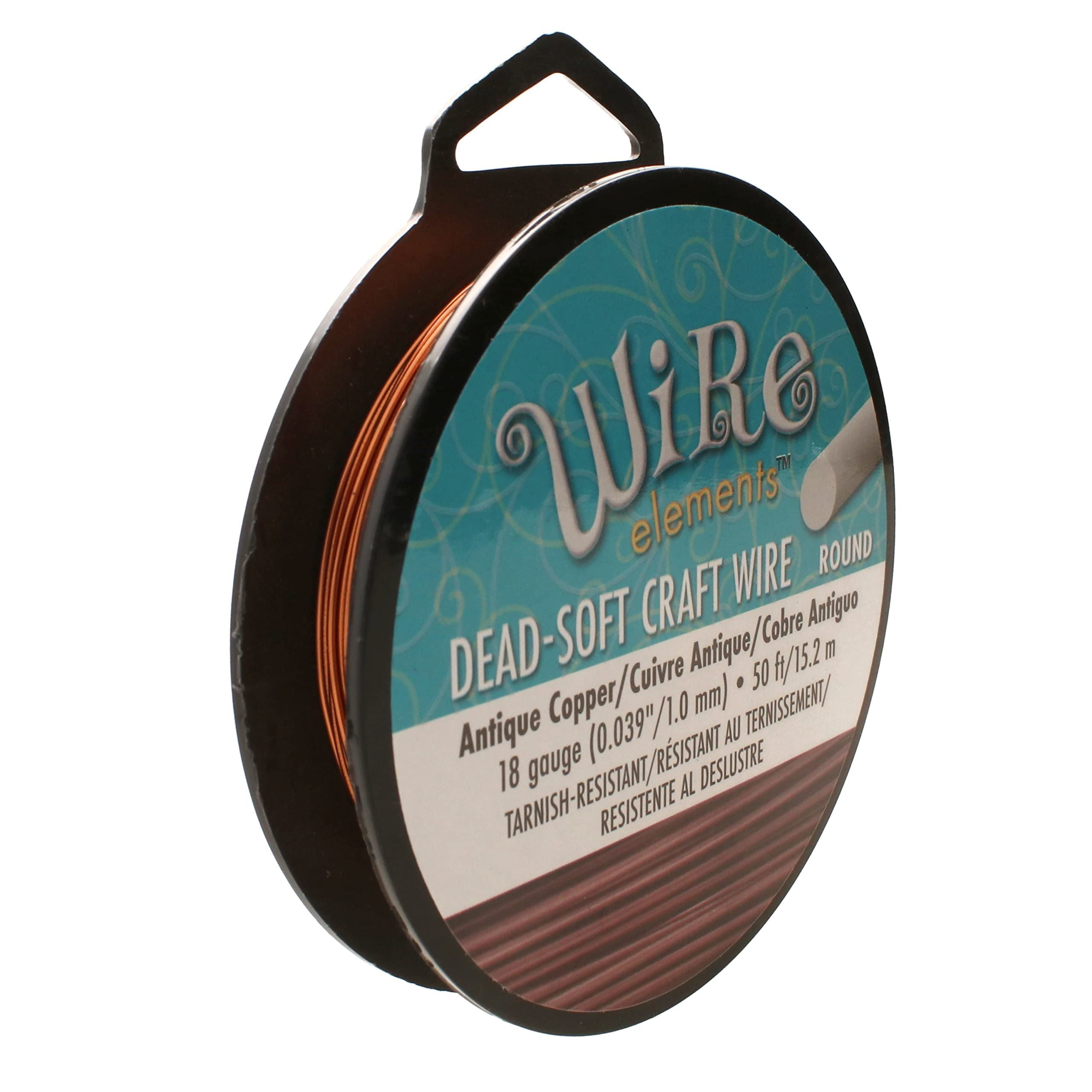 The Beadsmith Wire Elements Craft Wire – Tarnish Resistant, Soft Temper ...