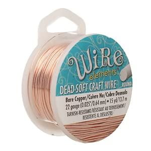 The Beadsmith Wire Elements Craft Wire – Tarnish Resistant, Soft Temper ...