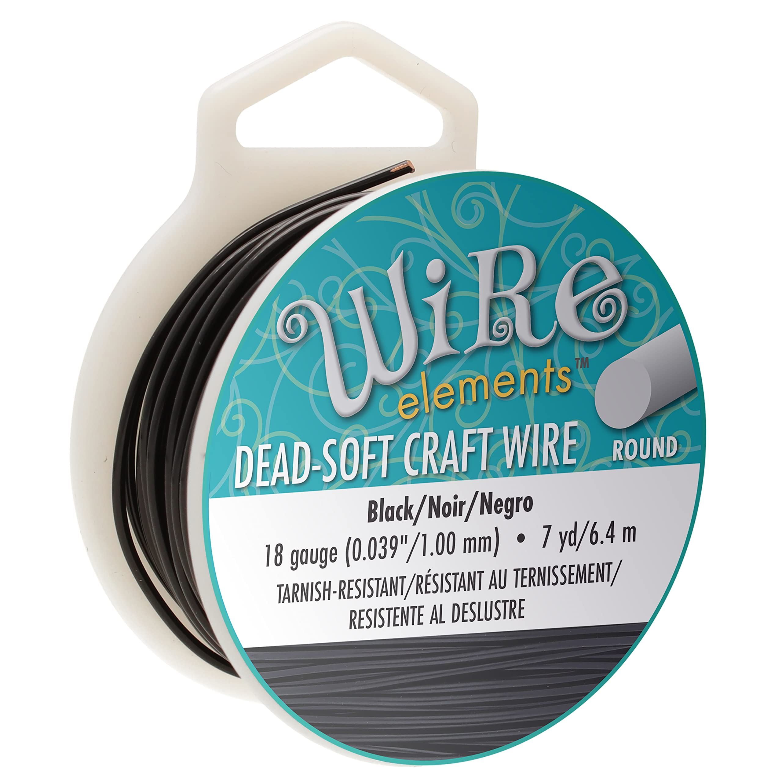 The Beadsmith Wire Elements Craft Wire – Tarnish Resistant, Soft Temper ...