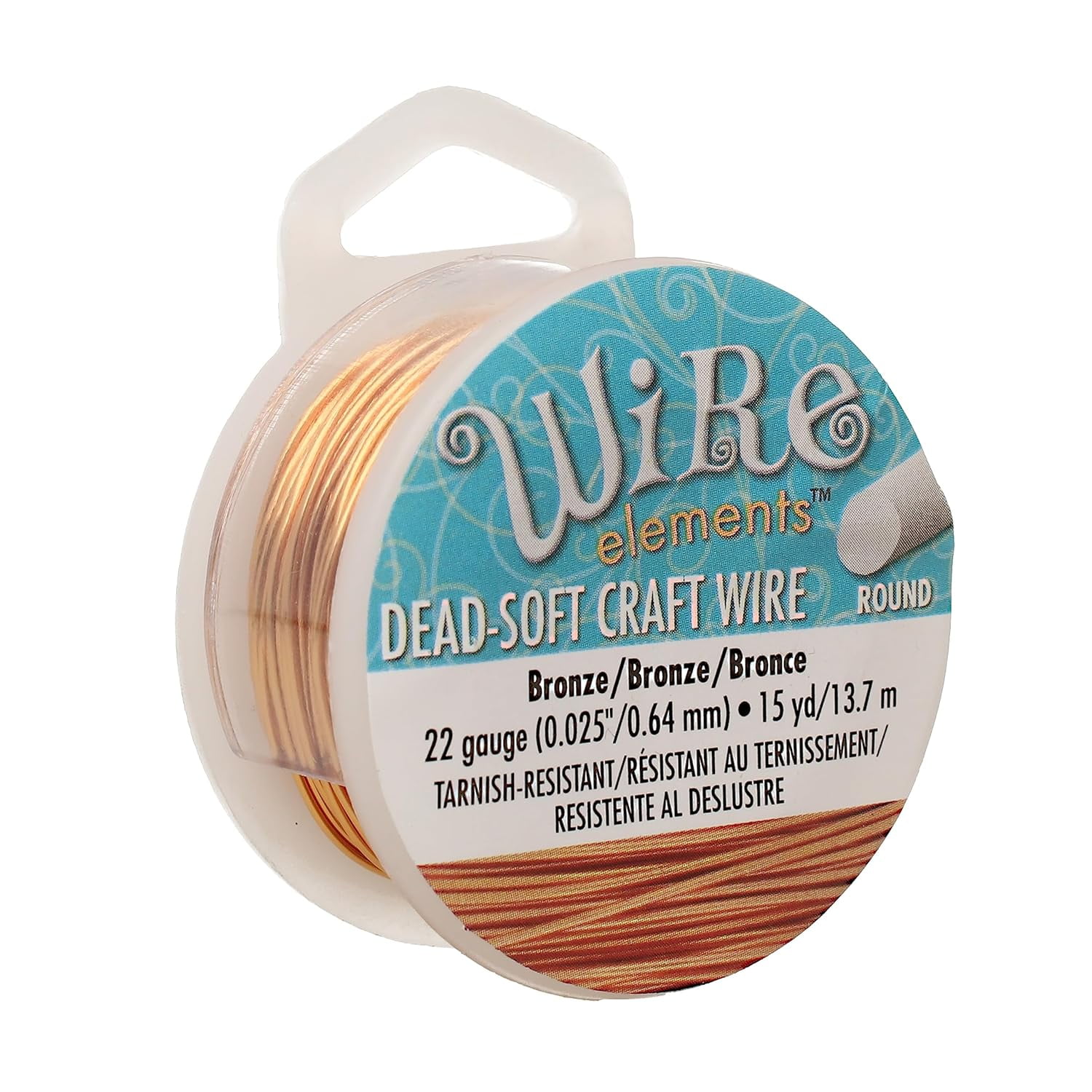 The Beadsmith Wire Elements Craft Wire - Tarnish Resistant, Soft Temper ...