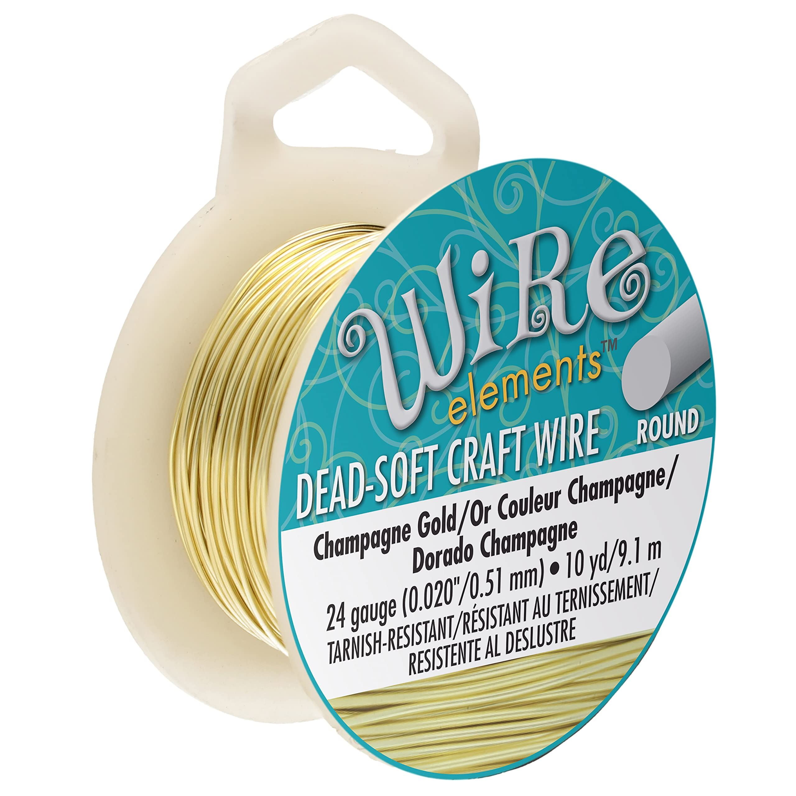 The Beadsmith Wire Elements Craft Wire – Tarnish Resistant, Soft Temper ...