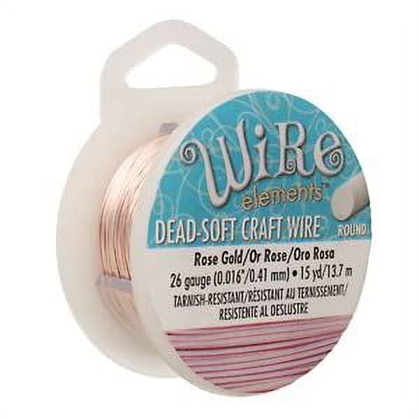 The Beadsmith Wire Elements Craft Wire – Tarnish Resistant, Soft Temper ...