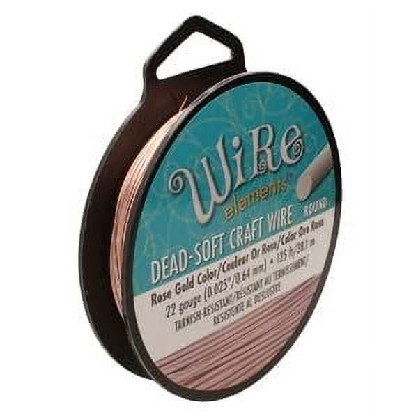 The Beadsmith Wire Elements Craft Wire – Tarnish Resistant, Soft Temper ...