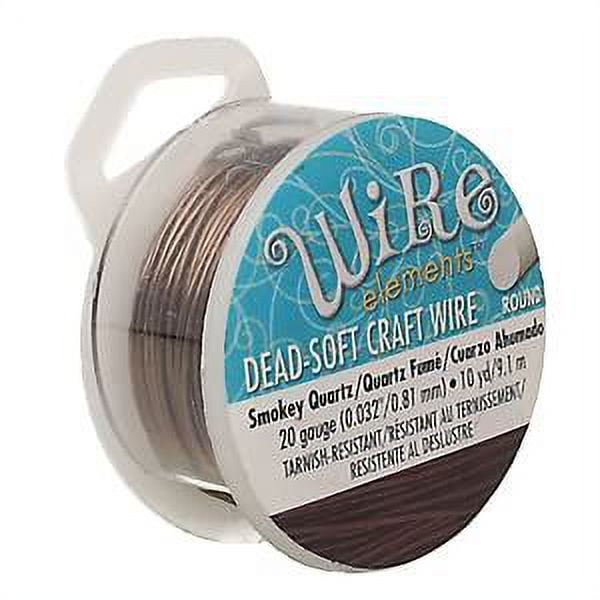 The Beadsmith Wire Elements Craft Wire – Tarnish Resistant, Soft Temper ...