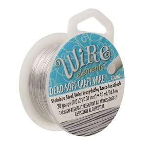 The Beadsmith Wire Elements Craft Wire – Tarnish Resistant, Soft Temper ...