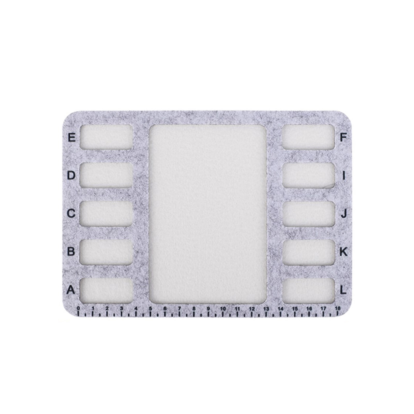 Beadwork Design Tray Felt Construction Beading Mat with Centimeter ...
