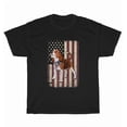 Beagle American Flag Bandana Patriotic T-Shirt Puppy Dog Lover Unisex ...