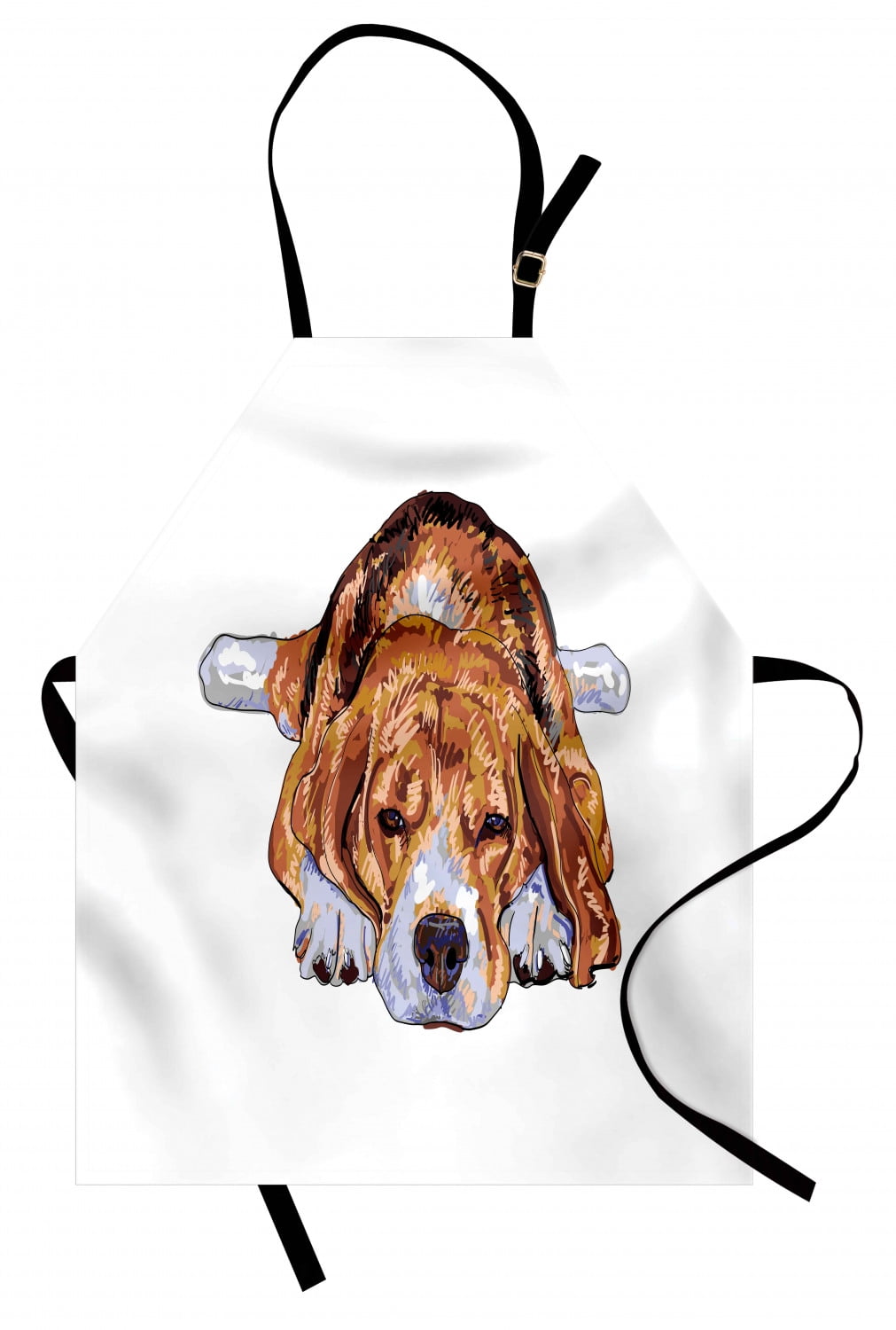 Beagle Apron Old Dog Resting Sleeping Tired Puppy Short Haired Purebred ...