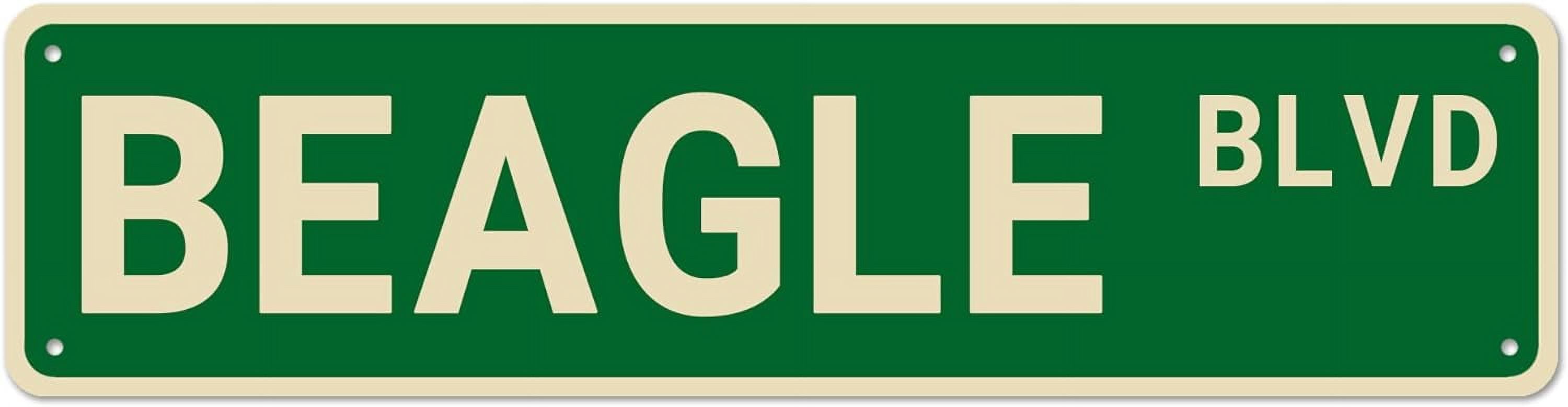 Beagle BLVD Street Sign, Beagle Sign Beagle Decor Beagle Lover Gift ...