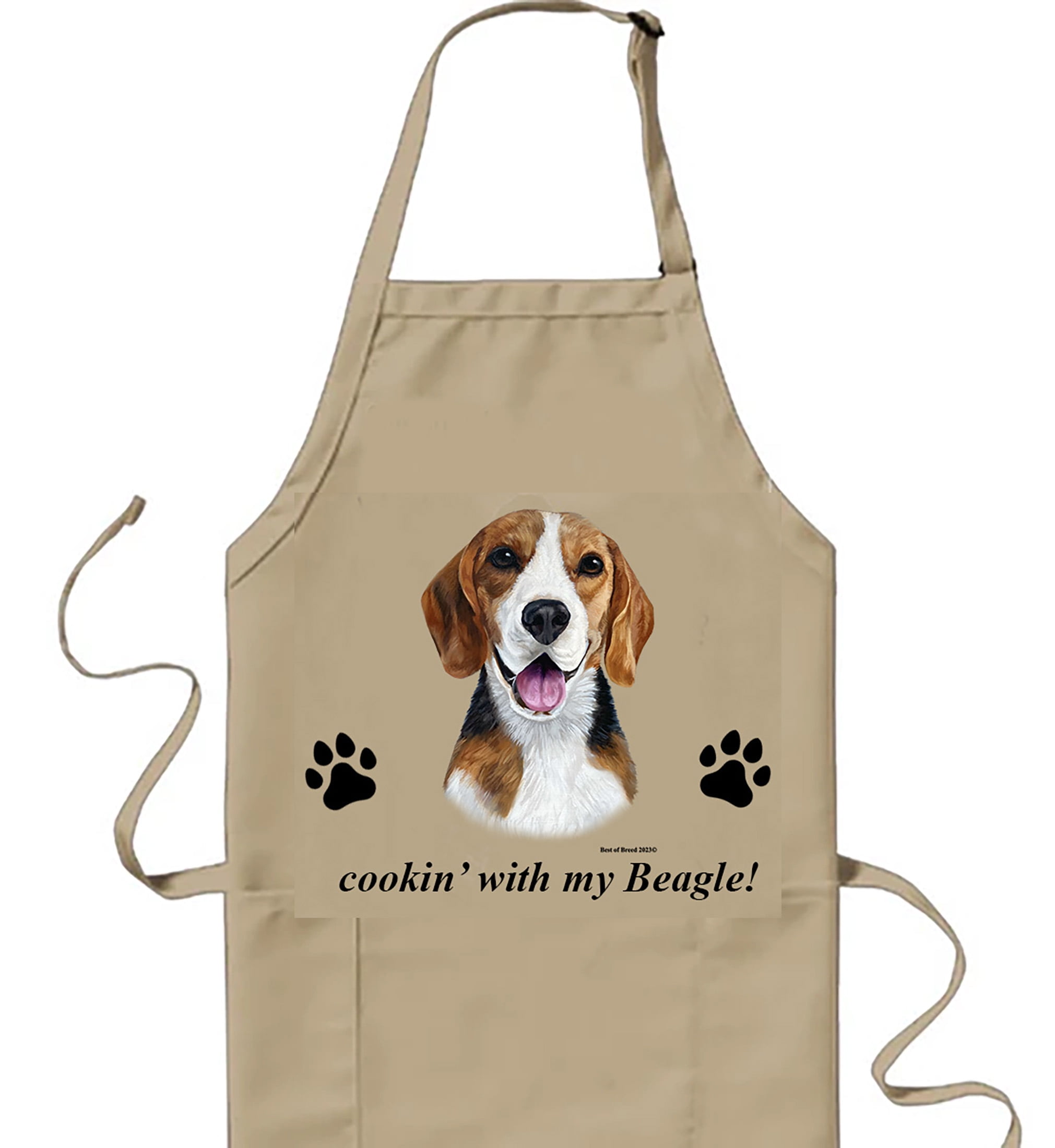 Beagle - Best of Breed Cookin' Aprons Full Length Bib Apron with ...