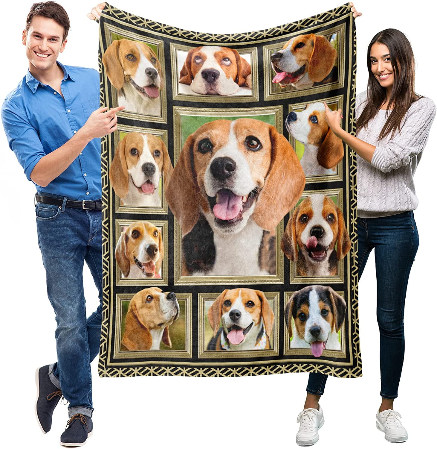 Beagle Blanket for Women Men Kids, Beagle Gifts for Beagle Dog Lover ...