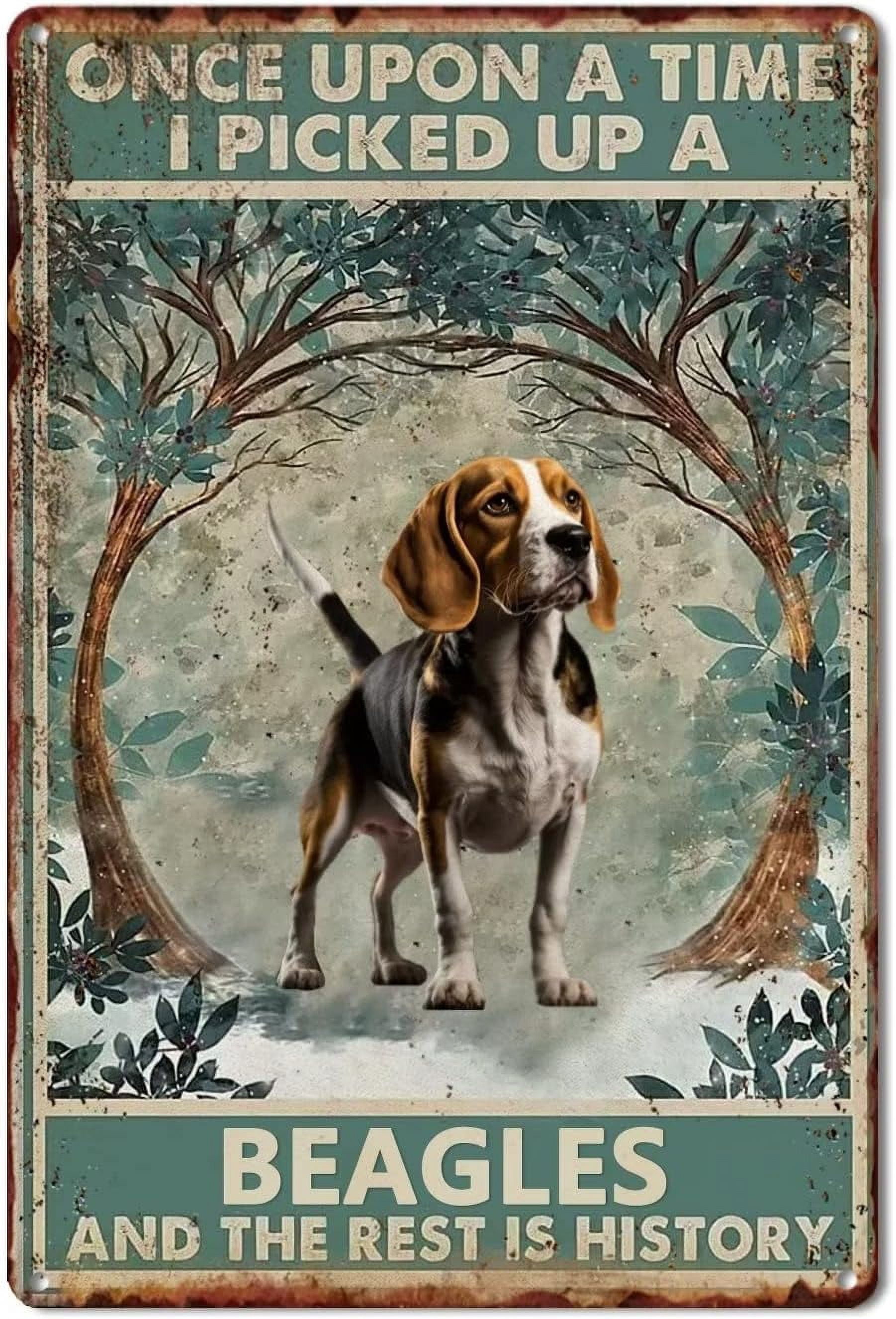 Beagle Diamond Painting Kits for Adults, A Girl Who Really Loved Beagle ...