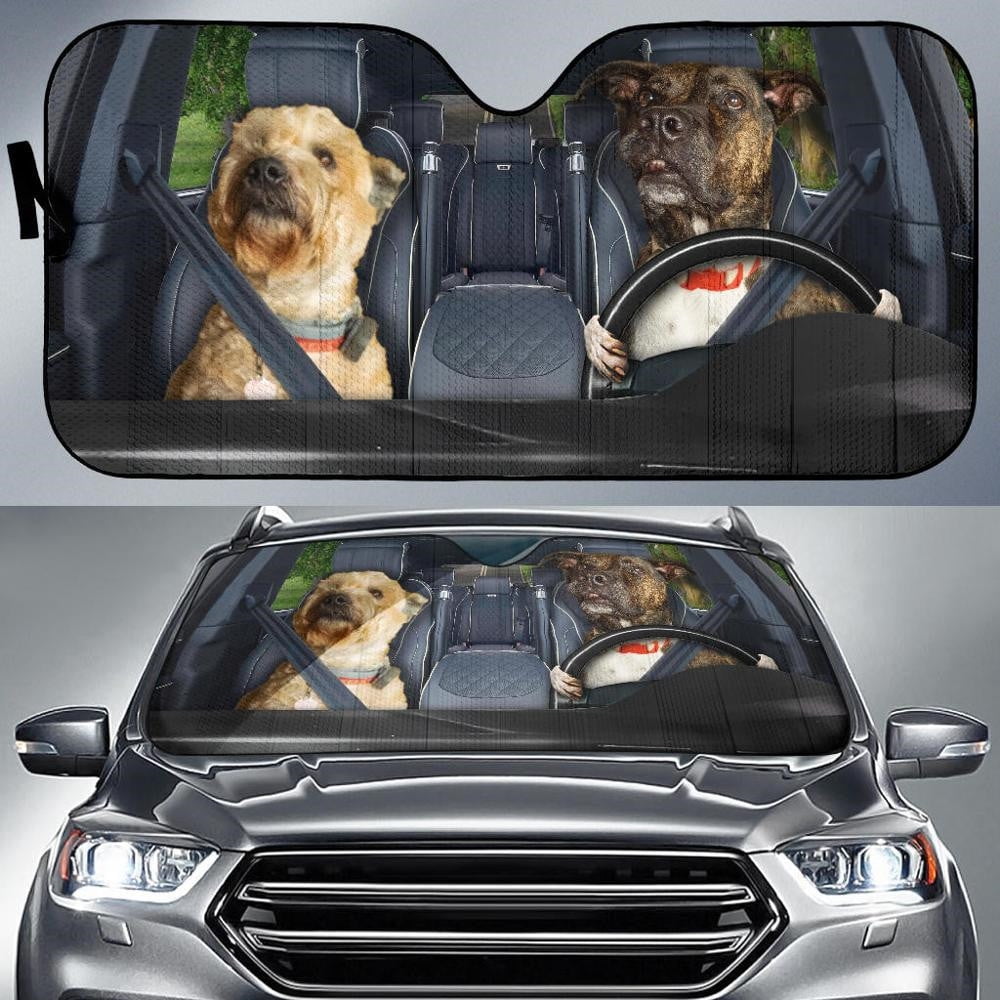 Beagle Dog 3D Animal Printing Car Sun Visor Funny Dogs Cool Handsome ...