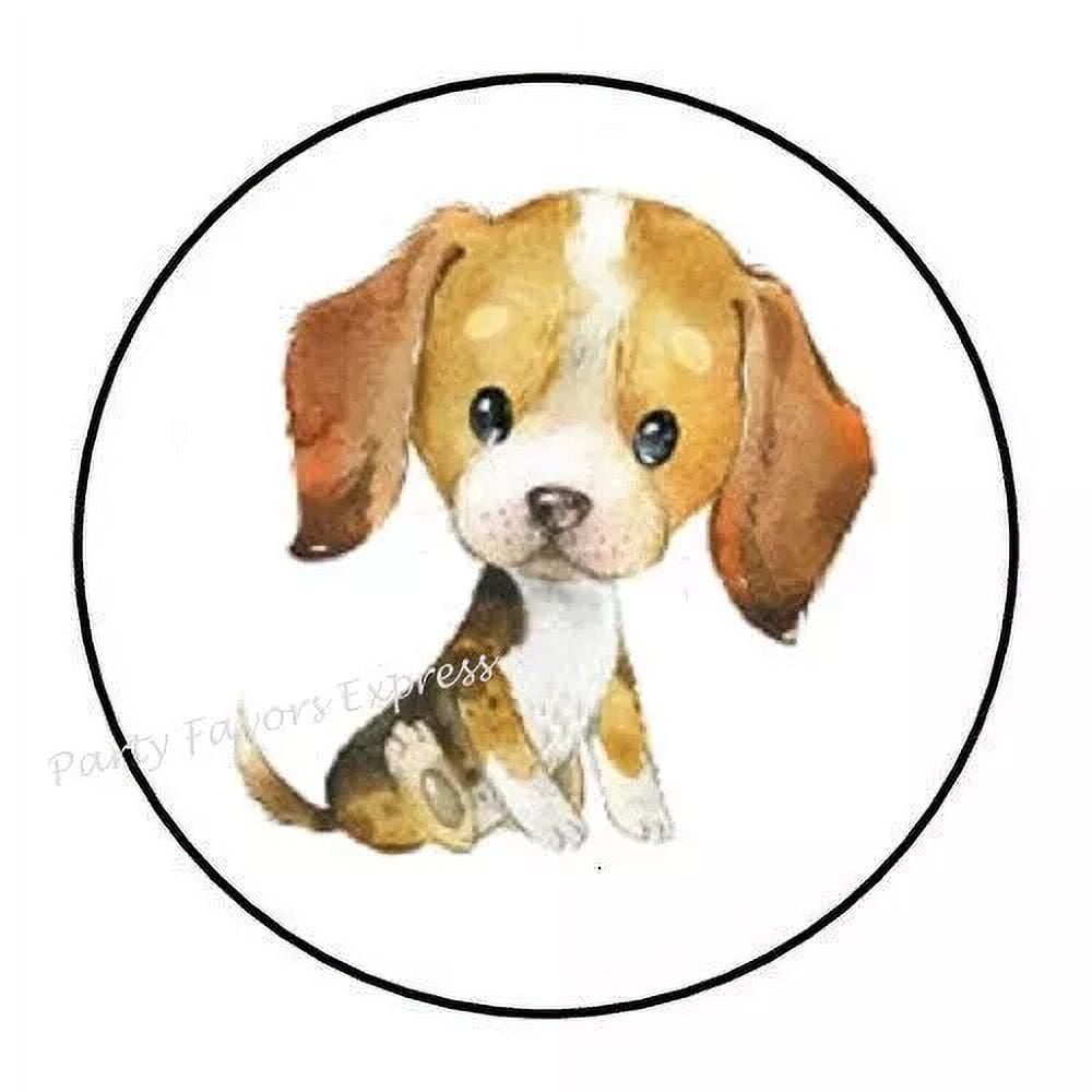 Beagle Dog Sticker Party Favors Sticker Envelope Seals Labels Stickers ...
