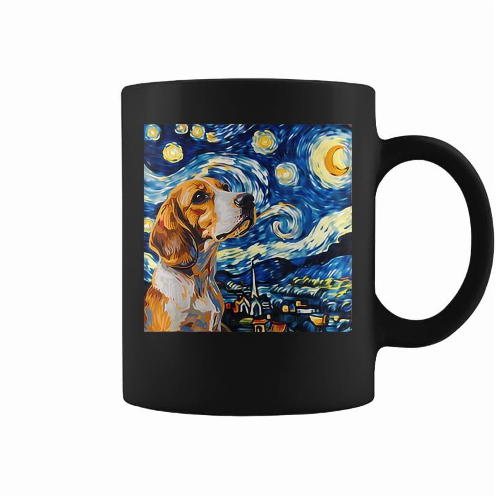 Beagle Dog Van Gogh Style Starry Night Coffee Mug - Walmart.com