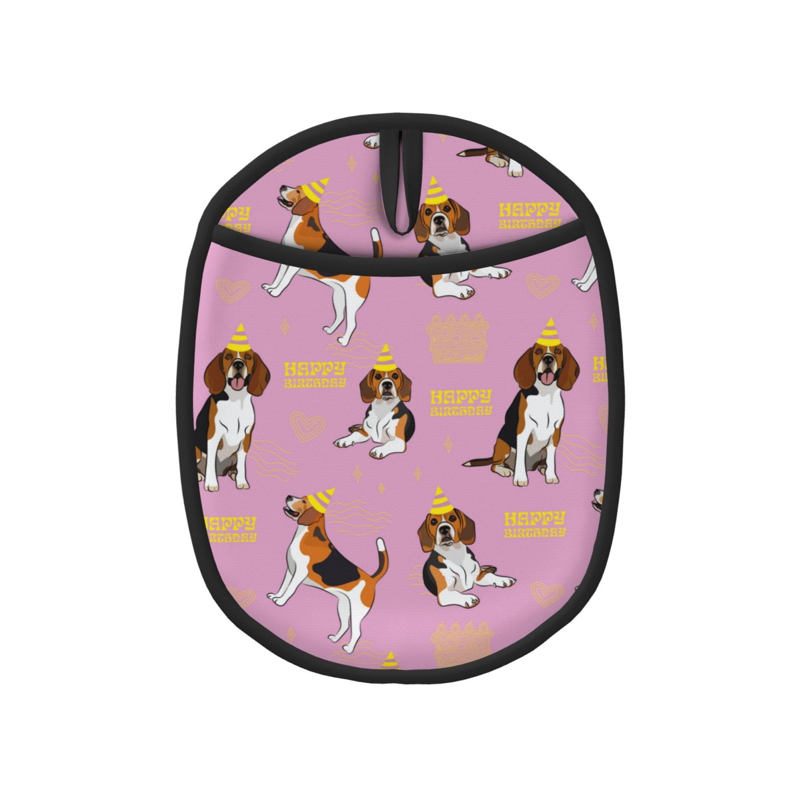 Beagle Dog happy birthday Pot Holders for Kitchen - Heat Resistant Oven ...