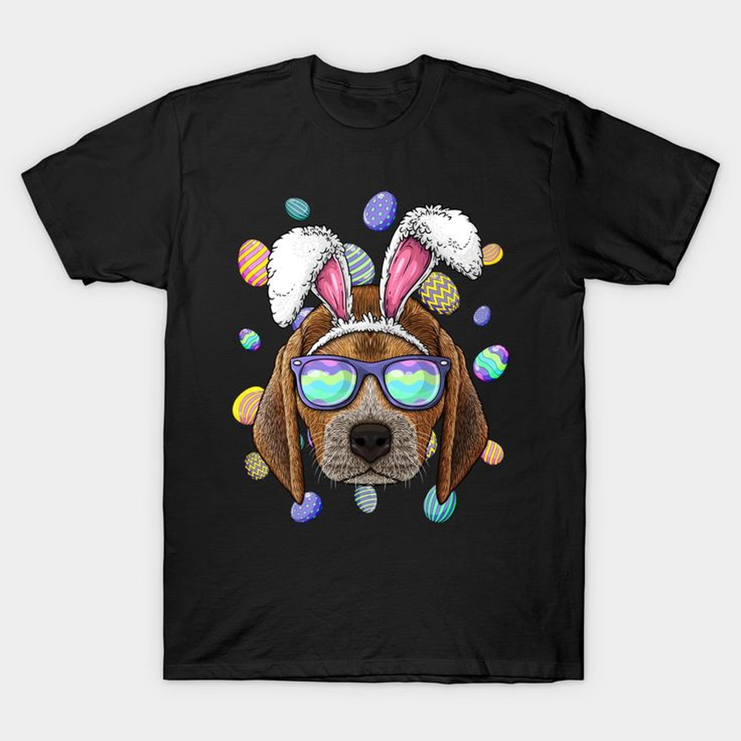 Beagle Easter Bunny Ears Funny Easter EggS1 Hunting T-S1Hirt - Walmart.com